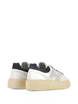 Hogan H-stripes Sneakers - White