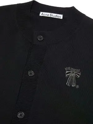 Acne Studios Ribbed Button-up Cardigan