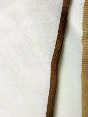 Prada Jacquard Silk Scarf - Neutrals