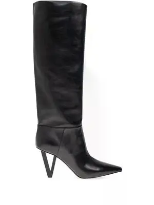 Versace V2025 Leather Boots