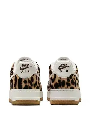 Nike Force 1 Leopard Print Low Top Sneakers