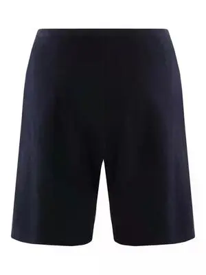 Miu Miu Logo-embroidered Shorts