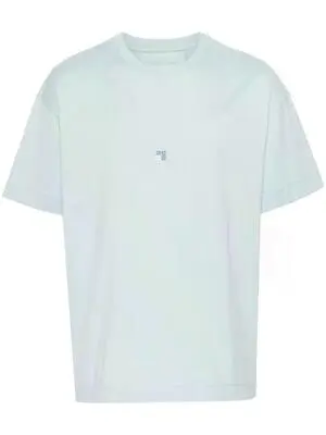 Givenchy 4g-embroidered Cotton T-shirt