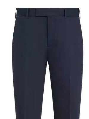 Zegna Flat-front Tapered Trousers