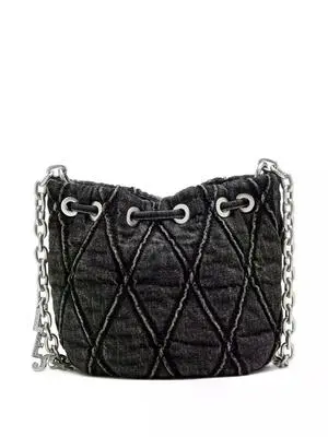 DIESEL® S-mini Quilted Chain Bucket Bag
