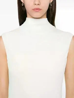 JIL SANDER Crepe Maxi Dress - Neutrals