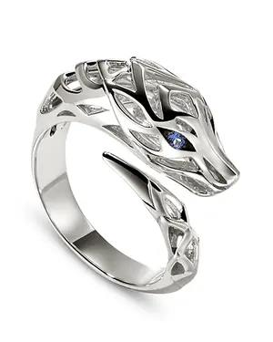 John Hardy Sterling Naga Ring - Silver