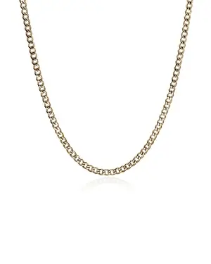 John Hardy 14k Yellow Curb Chain Necklace - Gold