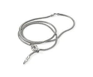 John Hardy Sterling Naga Wrap Bracelet