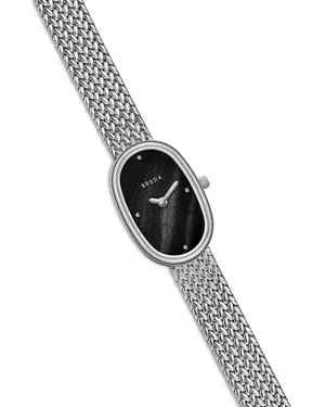 BREDA Jane Tethered Watch - Black/silver
