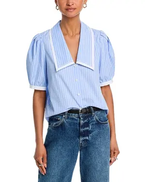 Frame Striped Blouses