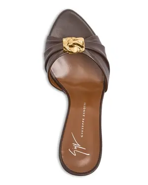 GIUSEPPE ZANOTTI Clandestino Nugget Slide Sandals