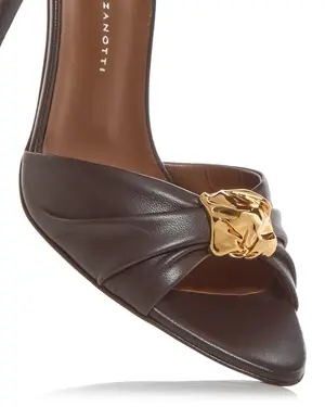 GIUSEPPE ZANOTTI Clandestino Nugget Slide Sandals