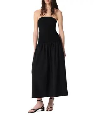 Rag & Bone Irina Mixed Media Maxi Dress