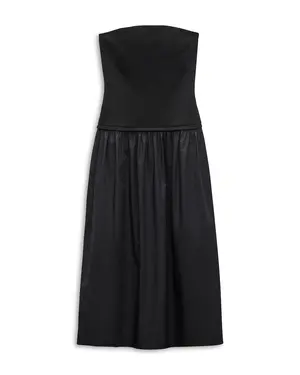 Rag & Bone Irina Mixed Media Maxi Dress