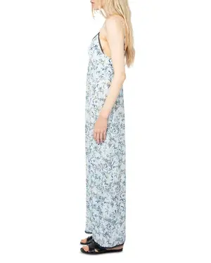 Zadig&Voltaire Ramelil Soft Flower Dress - Cloud