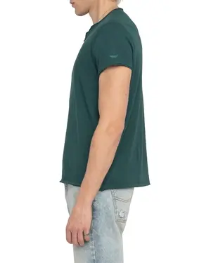 Zadig&Voltaire Monastir Split Collar Tee - Botanical