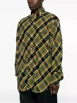 Undercover Checked Shirt