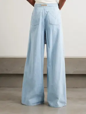 Max Mara Affari High-rise Wide-leg Jeans - Blue