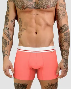 MOSMANN AUSTRALIA Ultra-soft Boxers Coral