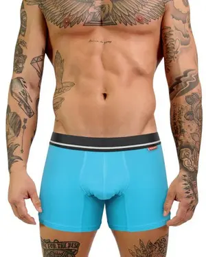 MOSMANN AUSTRALIA Ultra-soft Boxers Light Blue