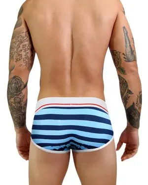 MOSMANN AUSTRALIA Briefs - Blue Stripes