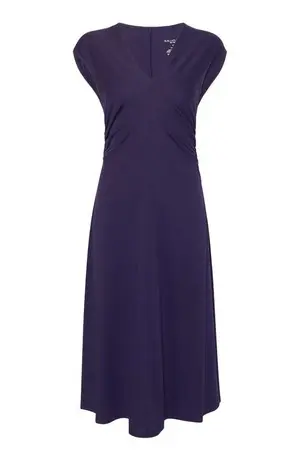 M.M.LAFLEUR Marina Ruched Midi Dress