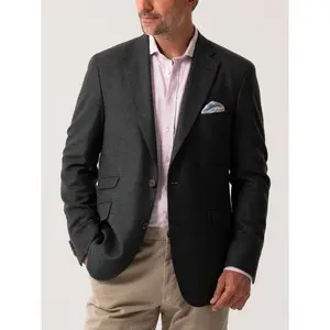 KOY CLOTHING Wool & Cashmere Blend Blazer - Olive