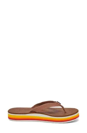 HARI MARI Dunes Sunset Waterproof Flip-flop - Acorn