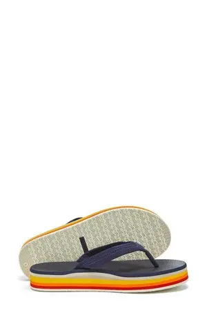 HARI MARI Dunes Sunset Waterproof Flip-flop - Navy
