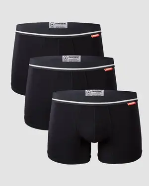 MOSMANN AUSTRALIA 3-pack Boxers - Black