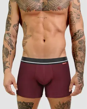 MOSMANN AUSTRALIA 3-pack Boxers - Burgundy