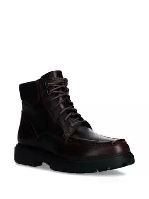 Geox Leather Lace-up Boots