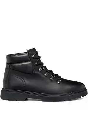 Geox Lace-up Leather Boots