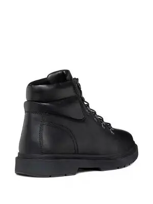 Geox Lace-up Leather Boots