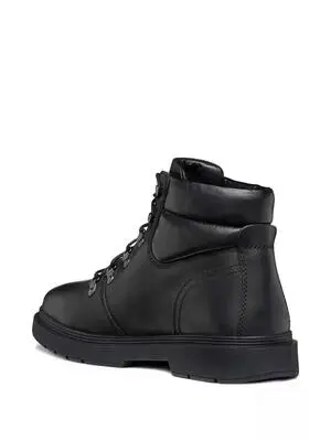 Geox Lace-up Leather Boots