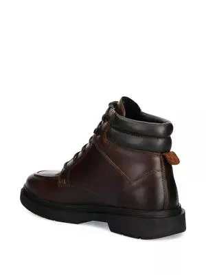 Geox Lace-up Leather Boots
