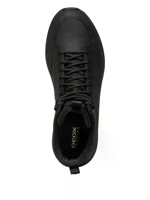 Geox Lace-up Leather Boots