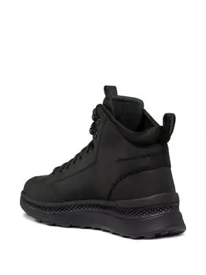 Geox Lace-up Leather Boots