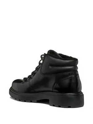 Geox Lace-up Leather Boots