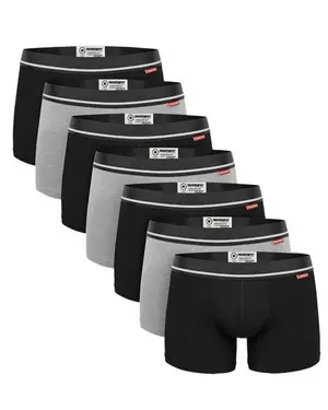 MOSMANN AUSTRALIA 7-pack Boxers - Grey Multi