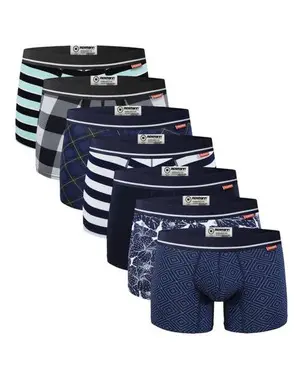 MOSMANN AUSTRALIA 7-pack Boxers Navy