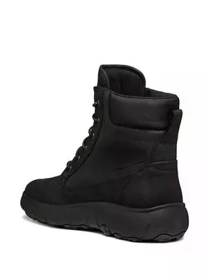 Geox Lace-up Leather Boots