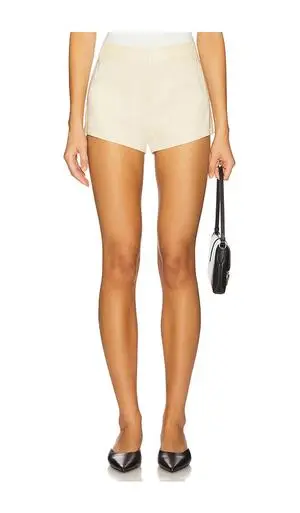 EAVES Ilya Tailored Micro Short - Natural