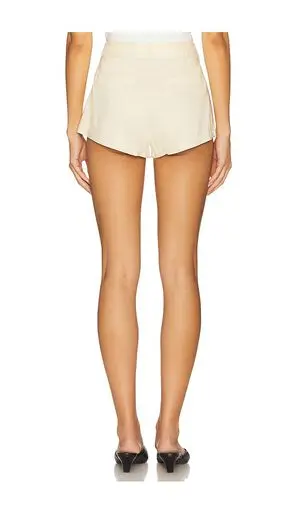 EAVES Ilya Tailored Micro Short - Natural