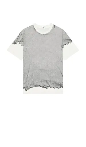 Neuw Digital Vintage Tee In Grey