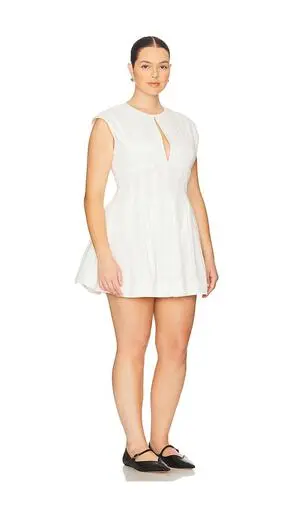 L'academie Akiri Mini Dress With Keyhole Neckline