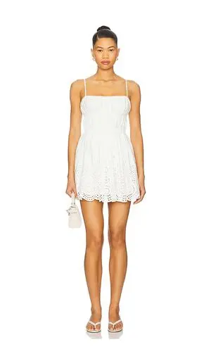 L'academie Lya Mini Dress - White