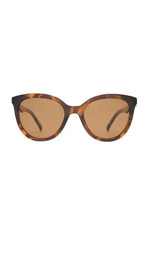 Le Specs The Muse Sunglasses - Tort & Brown Mono Polarized