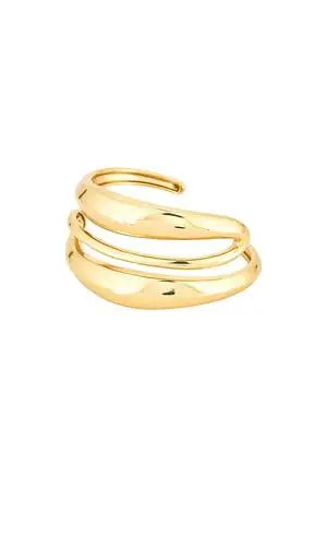 EPIFENE Abstract Arm Cuff - Gold